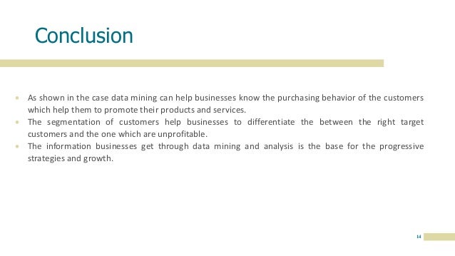 Data mining for the online retail industry | PPT