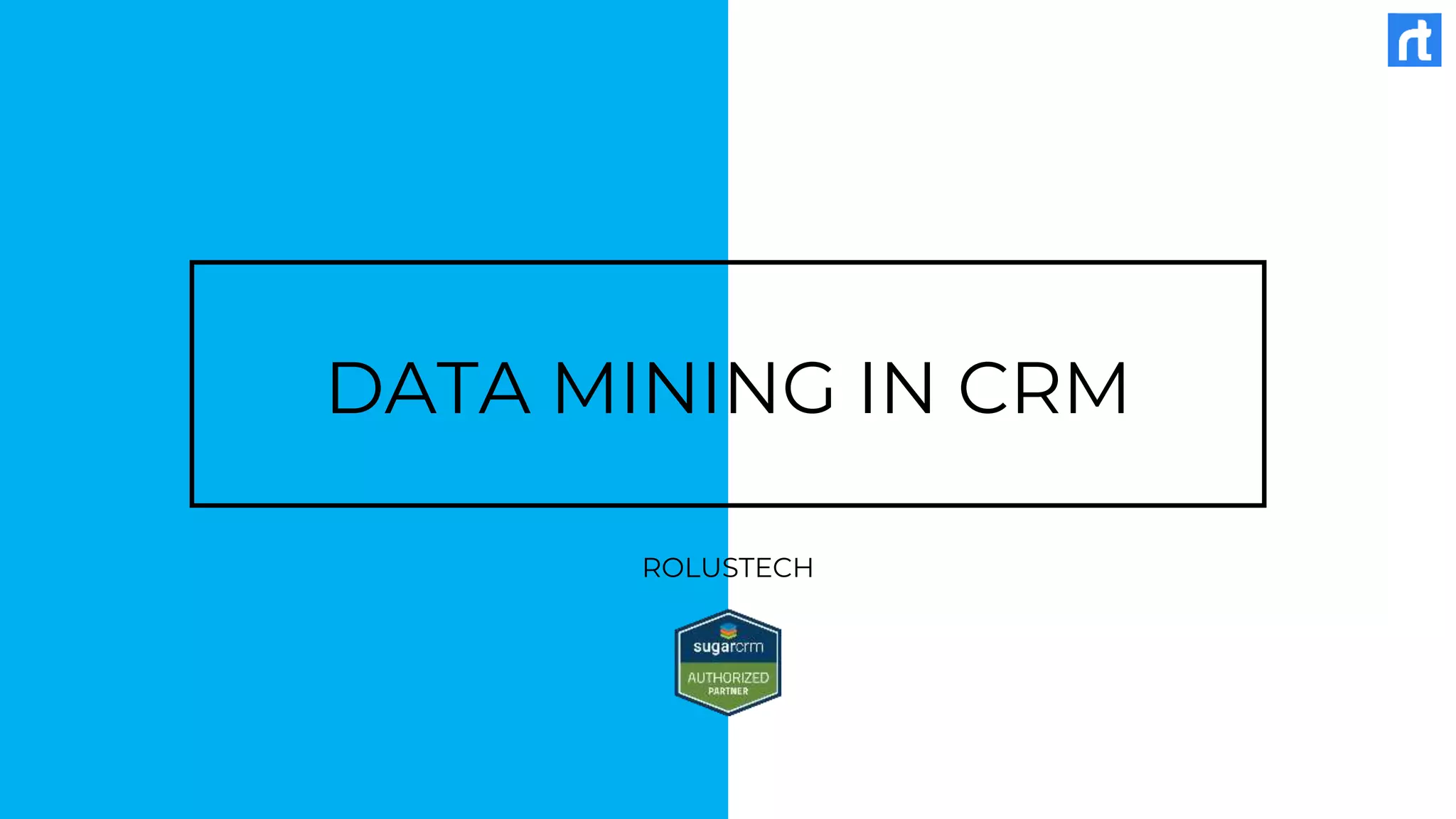 Data Mining in CRM | PPTX
