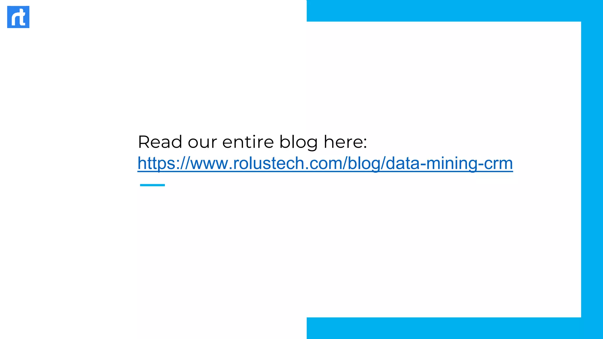 Data Mining in CRM | PPTX