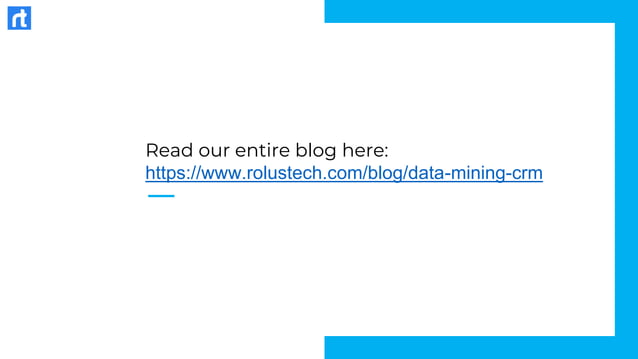 Data Mining in CRM | PPTX