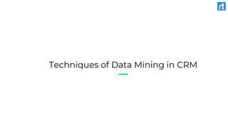 Data Mining in CRM | PPTX