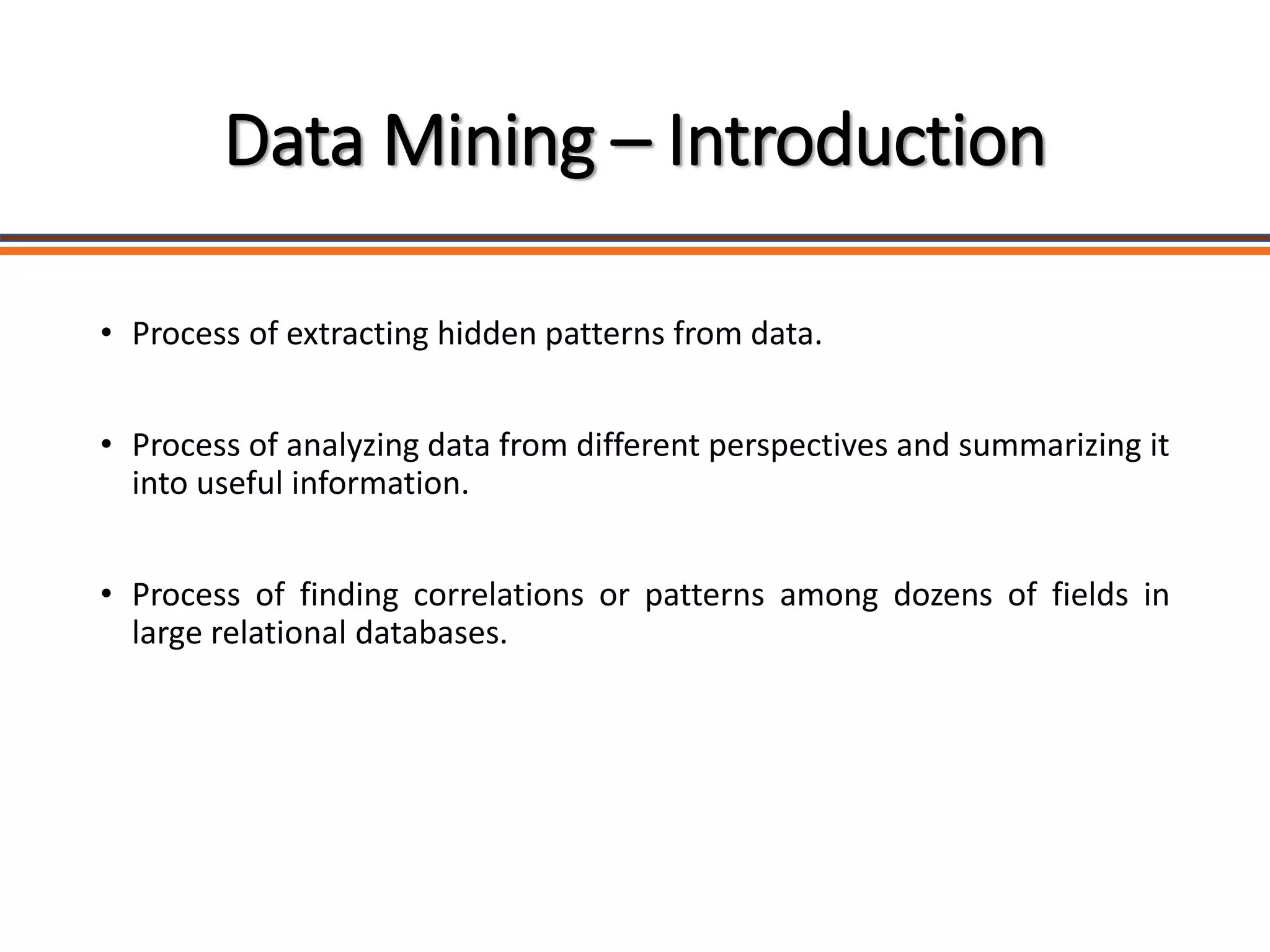 Data Mining in Marketing | PPTX