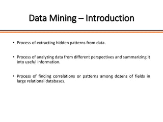 Data Mining in Marketing | PPTX | Databases | Computer Software and Applications
