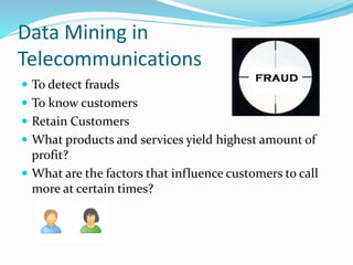 Data mining in Telecommunications | PPTX