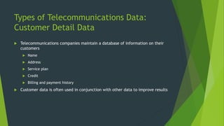 Data mining in telecommunications industry | PPTX