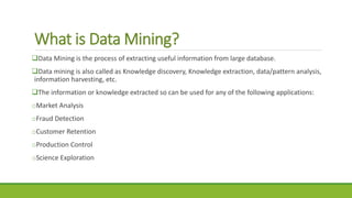 Data mining introduction | PPT