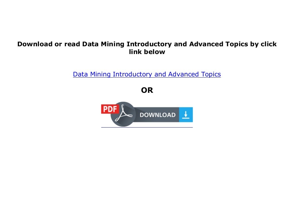 Hardcover Library Data Mining Introductory And Advanced Topics Full