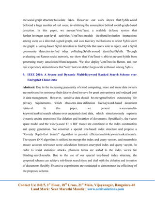 Data mining java titles adrit solutions | PDF