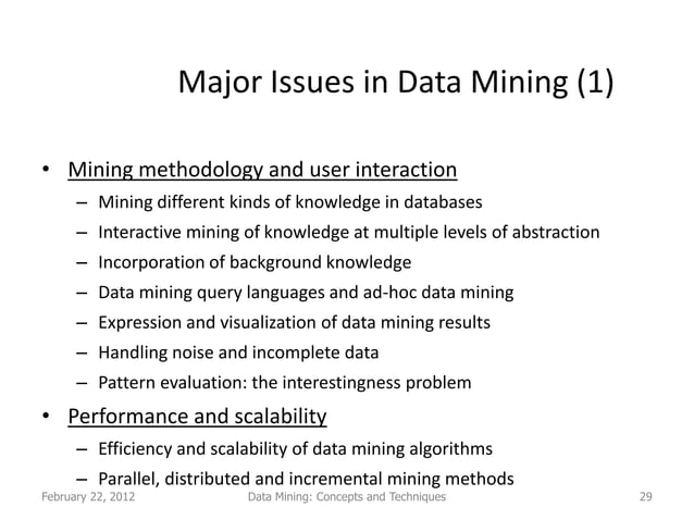 Data mining (lecture 1 & 2) conecpts and techniques | PPT