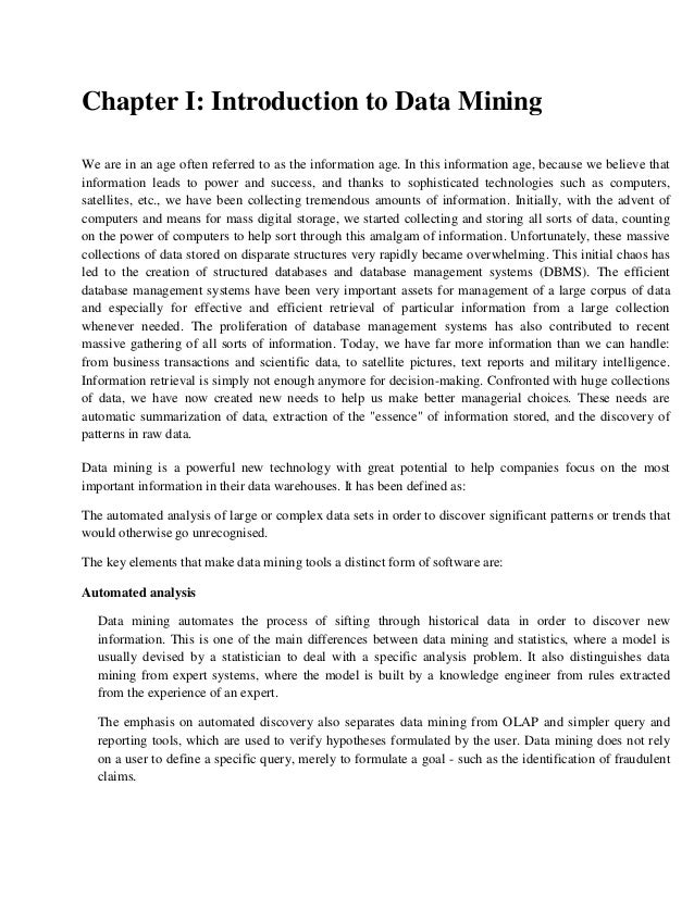 data mining notes for msc it