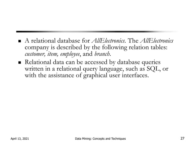 Data Mining mod1 ppt.pdf bca sixth semester notes | PDF | Databases ...