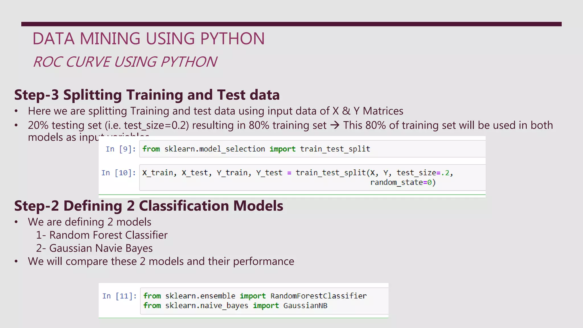 Data mining model | PPT