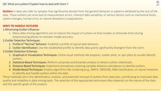 Data Mining Module 1 Business Analytics. | PPT