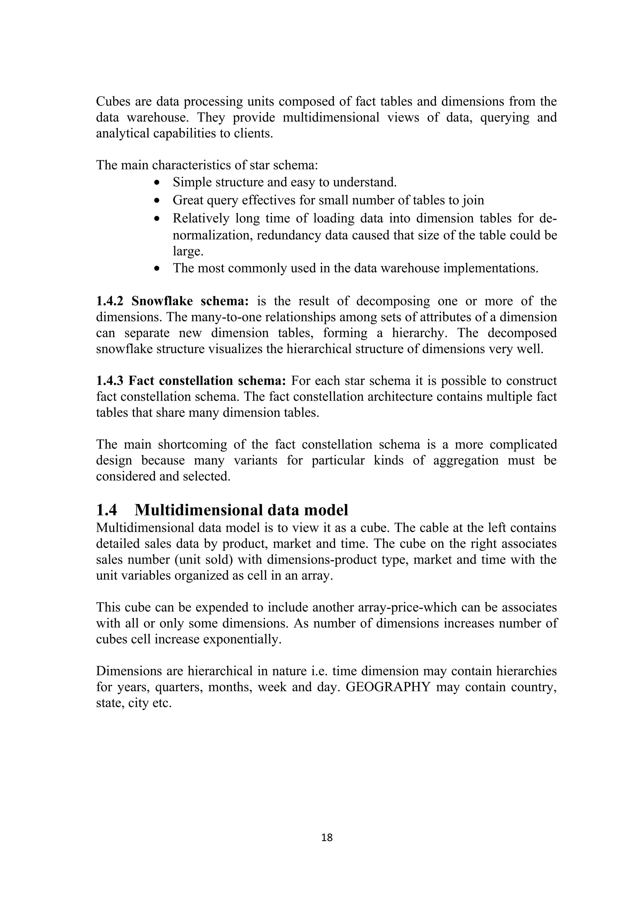 Data Mining Notes Doc Databases Computer Software And Applications