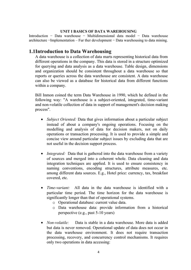 Data Mining Notes 8621