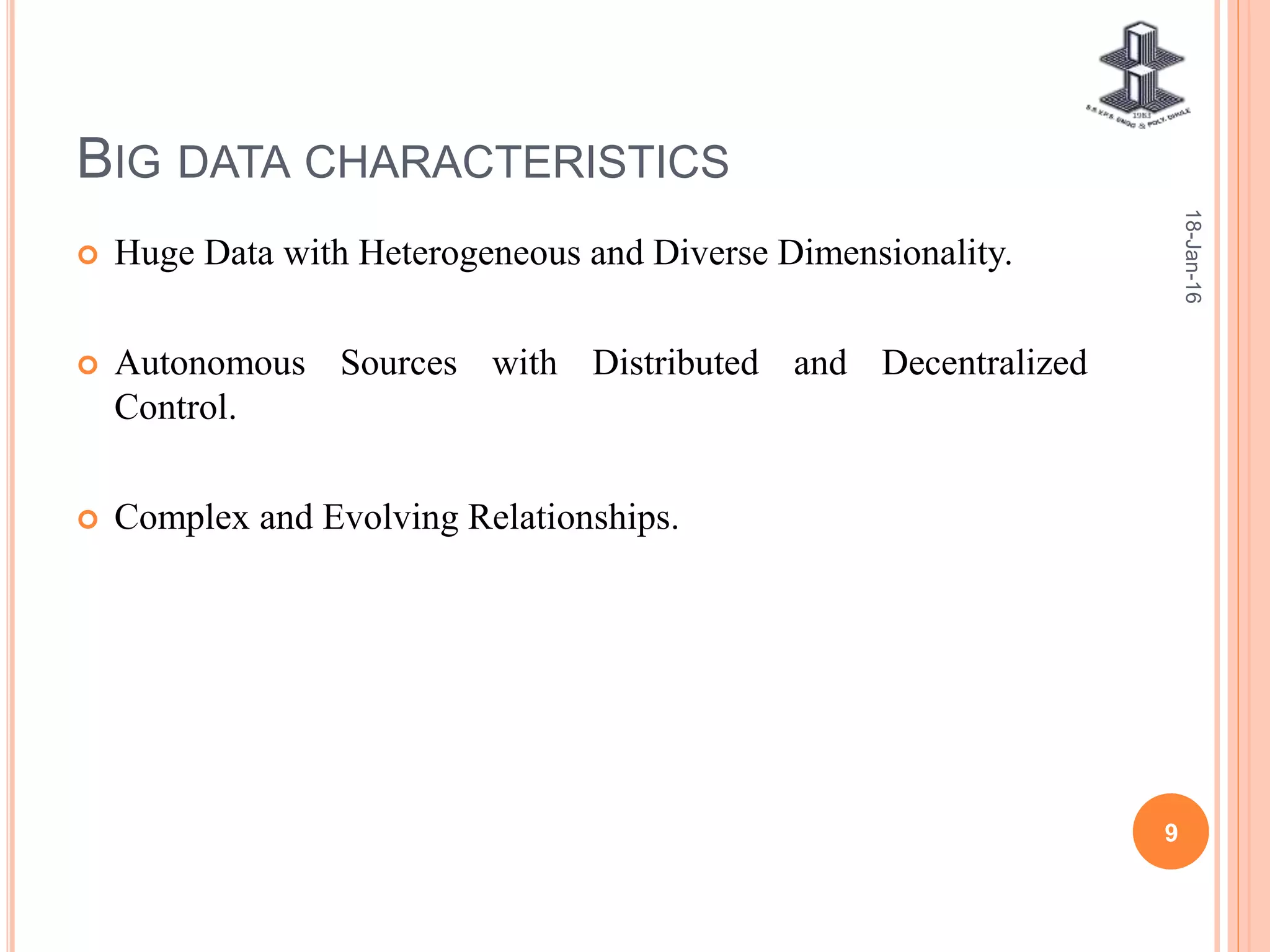 Data mining on big data | PPTX