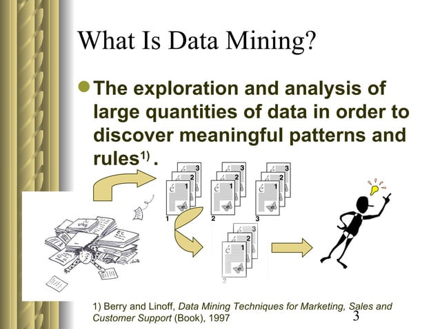 Overview of Data Mining | PPT | Databases | Computer Software and ...