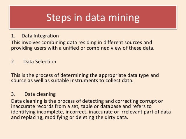Data mining