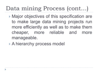 Data mining (prefinals) | PPTX | Databases | Computer Software and Applications