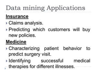 Data mining (prefinals) | PPTX | Databases | Computer Software and Applications
