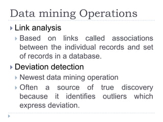 Data mining (prefinals) | PPTX | Databases | Computer Software and Applications