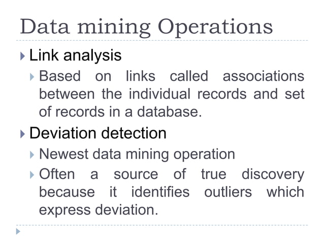 Data mining (prefinals) | PPTX | Databases | Computer Software and Applications