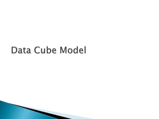 multi dimensional data model | PPTX