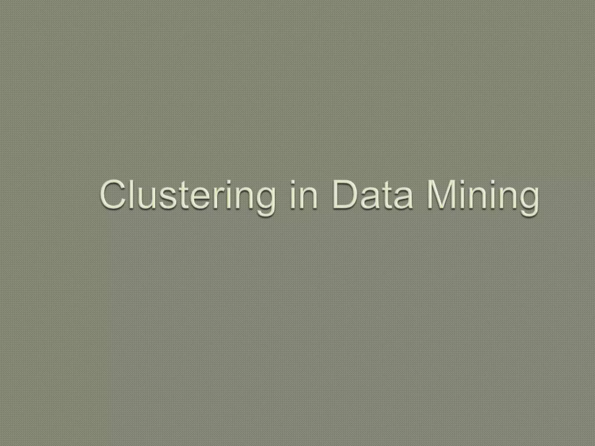 Data mining presentation | PPT