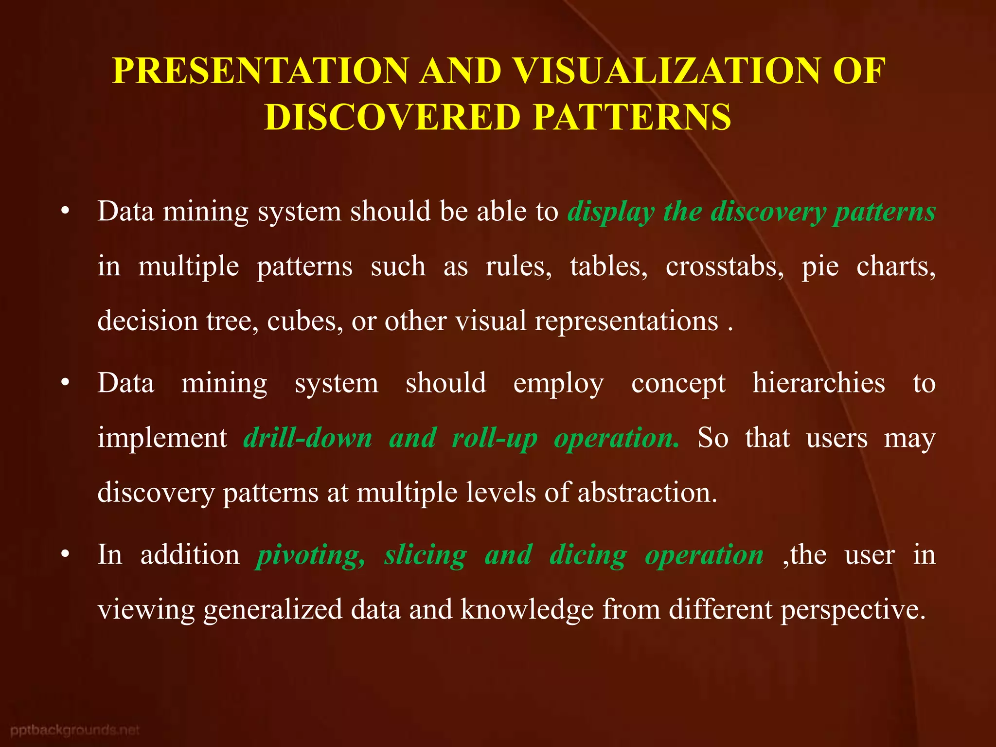 Data mining primitives | PPTX