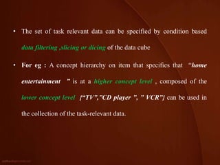 Data mining primitives | PPTX