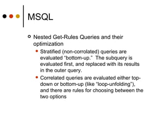 Data mining query languages | PPT