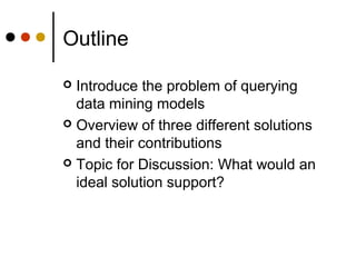 Data mining query languages | PPT