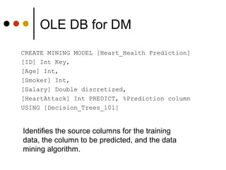 Data mining query languages | PPT