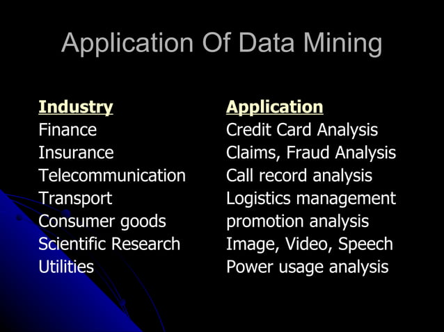 Data mining slides | PPT | Databases | Computer Software and Applications
