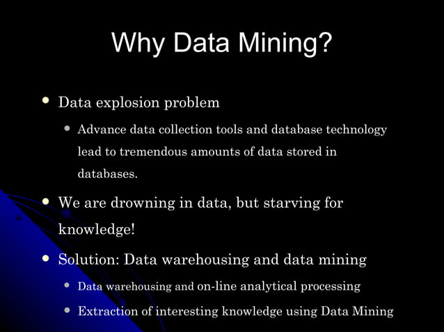 Data mining slides | PPT | Databases | Computer Software and Applications