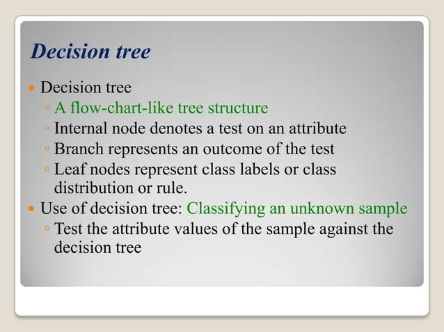 Data Mining Technique Decision Tree Pptx Computer Software And Applications Computing