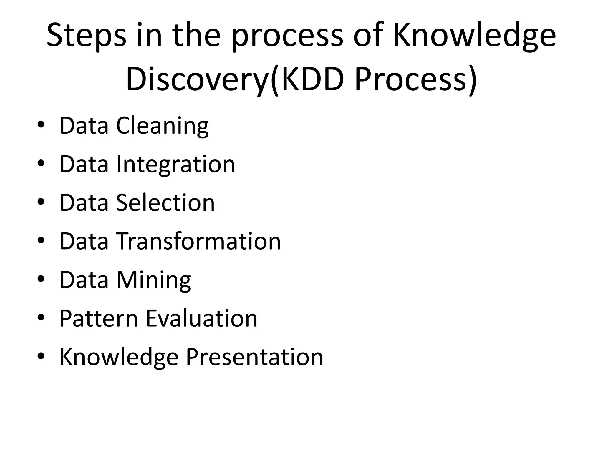 Data mining techniques unit 1 | PPT