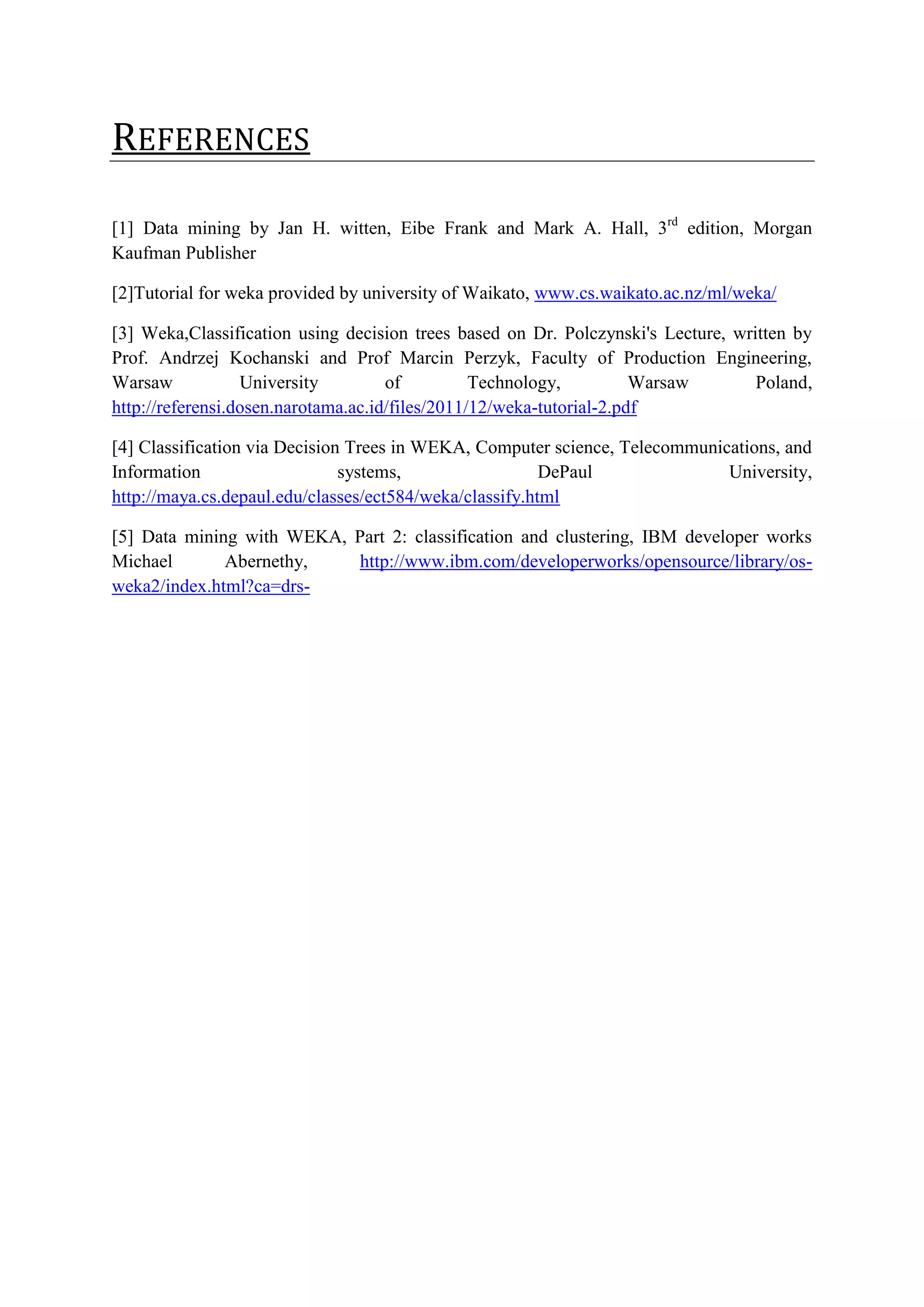 Data mining techniques using weka | DOCX | Computing | Technology & Computing