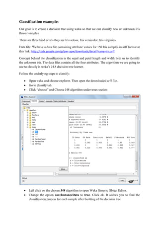 Data mining techniques using weka | DOCX | Computing | Technology & Computing