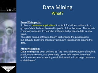 Data mining tools | PPT