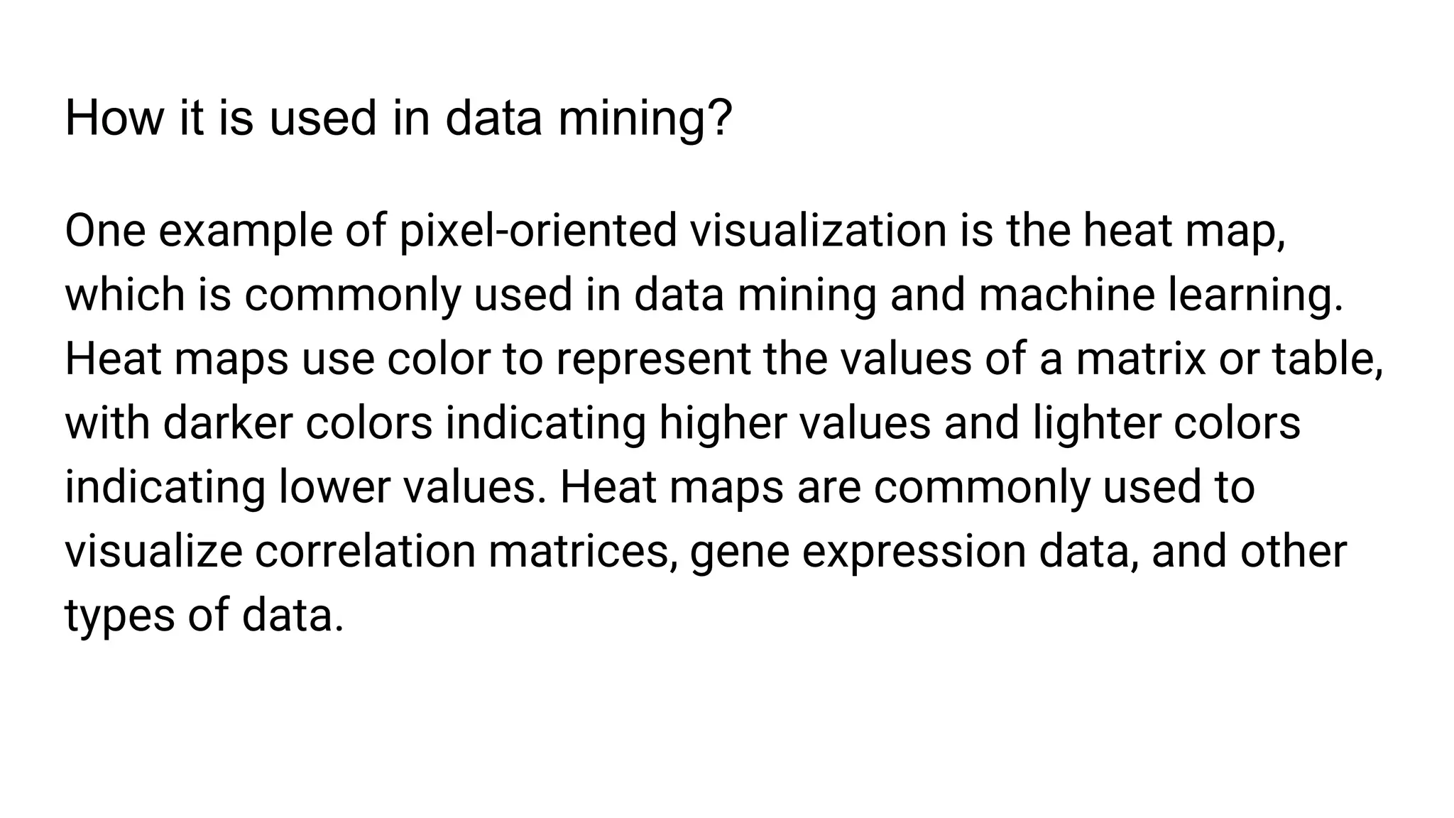 Datamining data visualization | PPTX