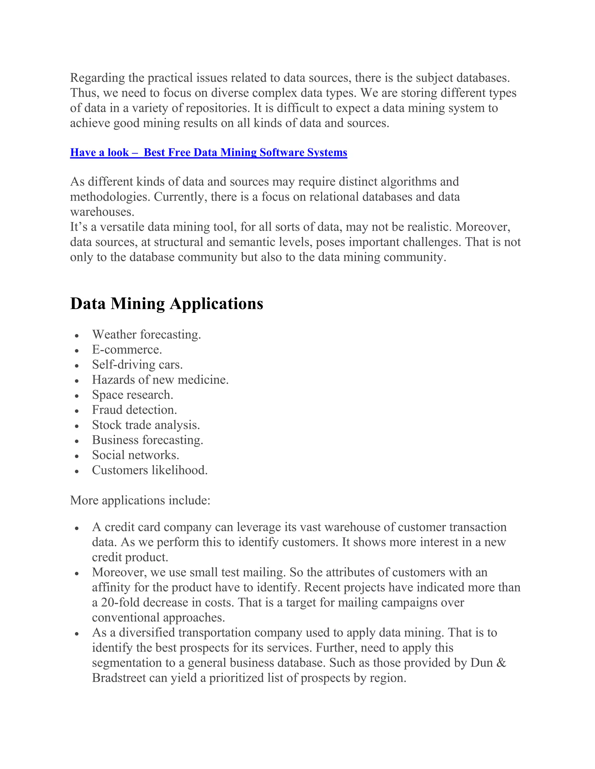 Data mining tutorial | PDF | Databases | Computer Software and Applications