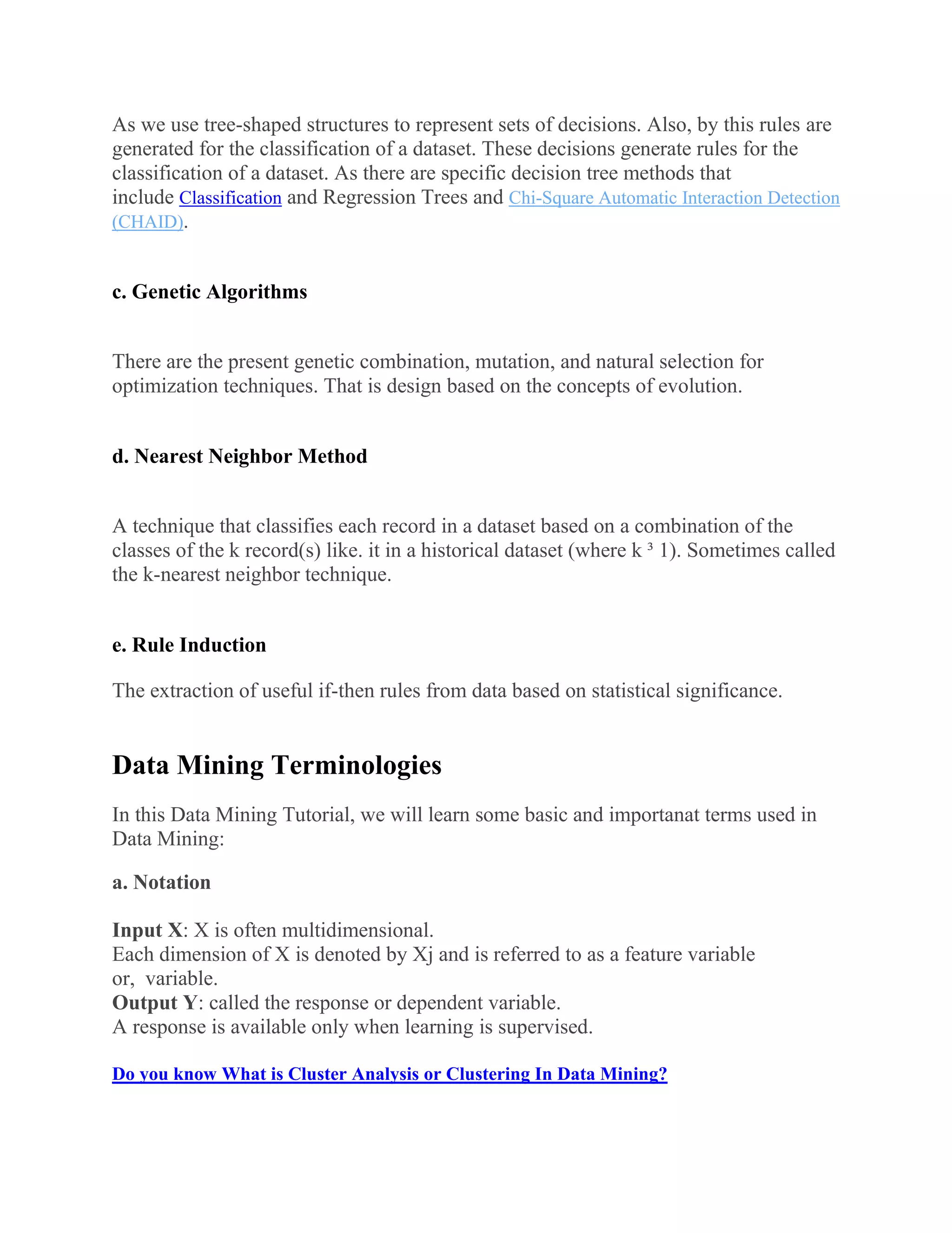 Data Mining Tutorial Pdf Databases Computer Software And Applications