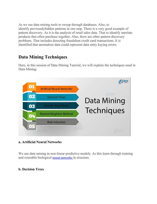 Data mining tutorial | PDF
