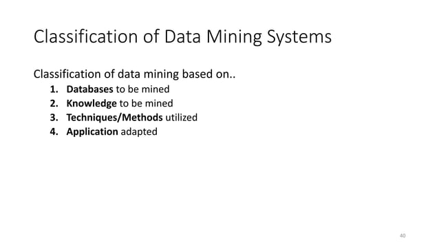 DATA MINING BASIC INTRODUCTION OF ALL THE STAGES | PPT