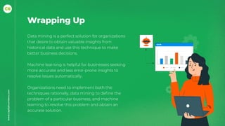 Data Mining vs. Machine Learning Unveiling Major Differences | PDF