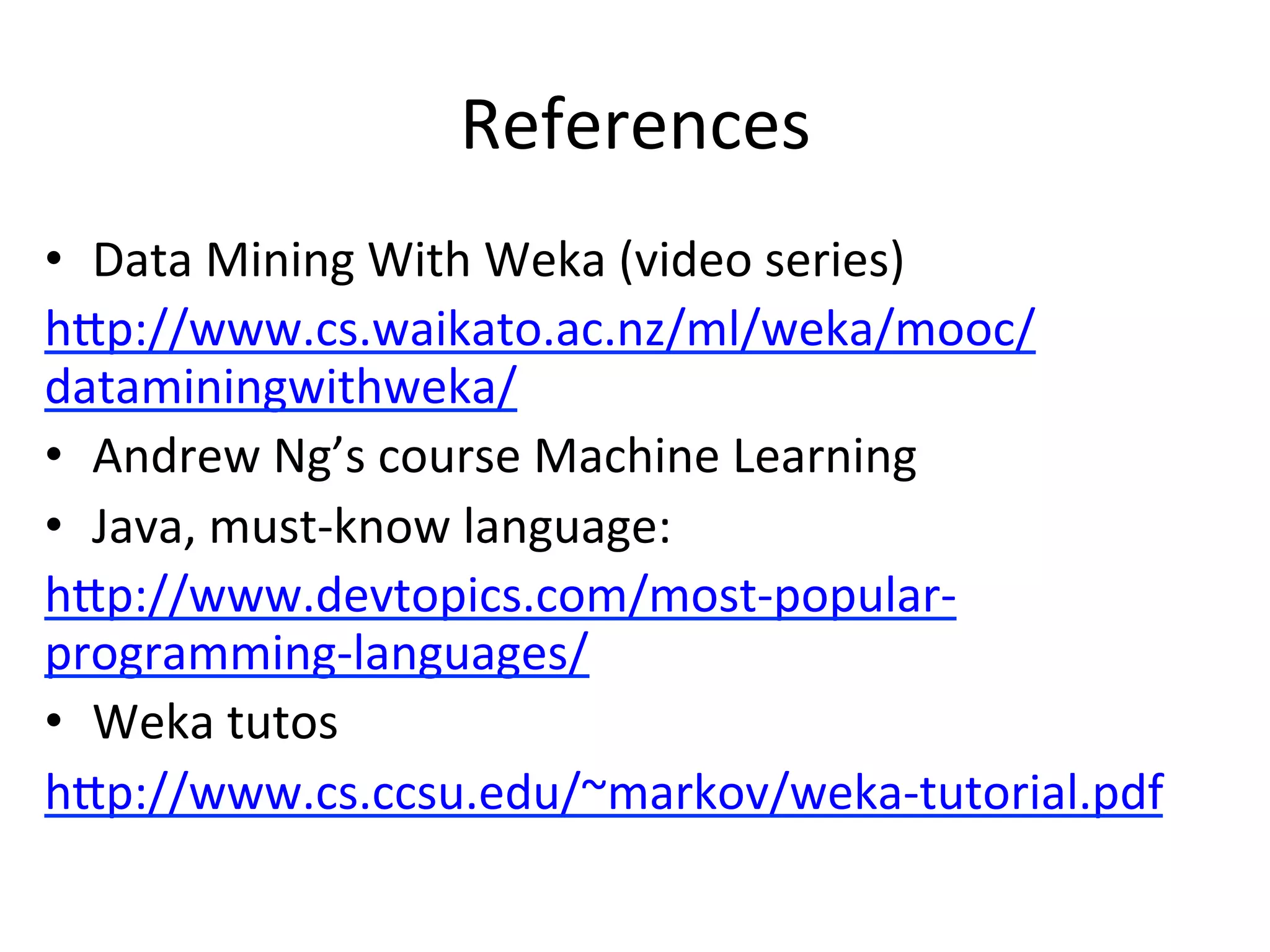 Data mining with Weka | PDF