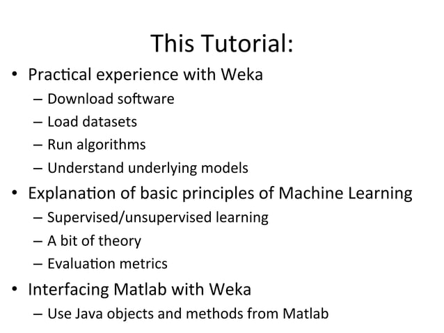 Data mining with Weka | PDF