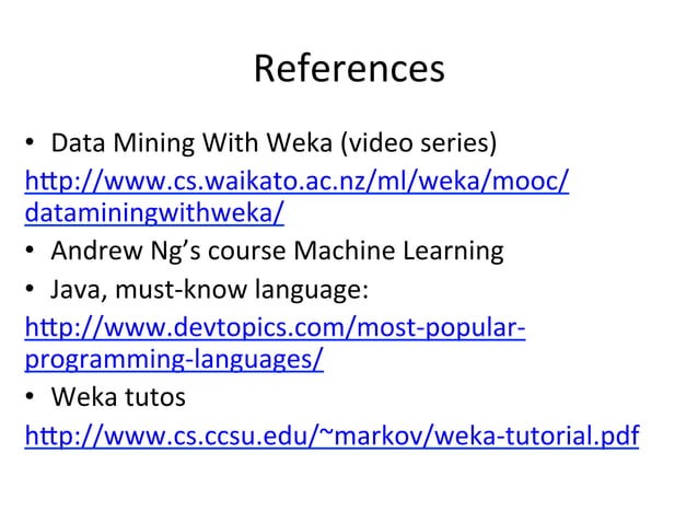 Data mining with Weka | PDF