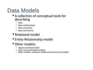 Data model | PPT